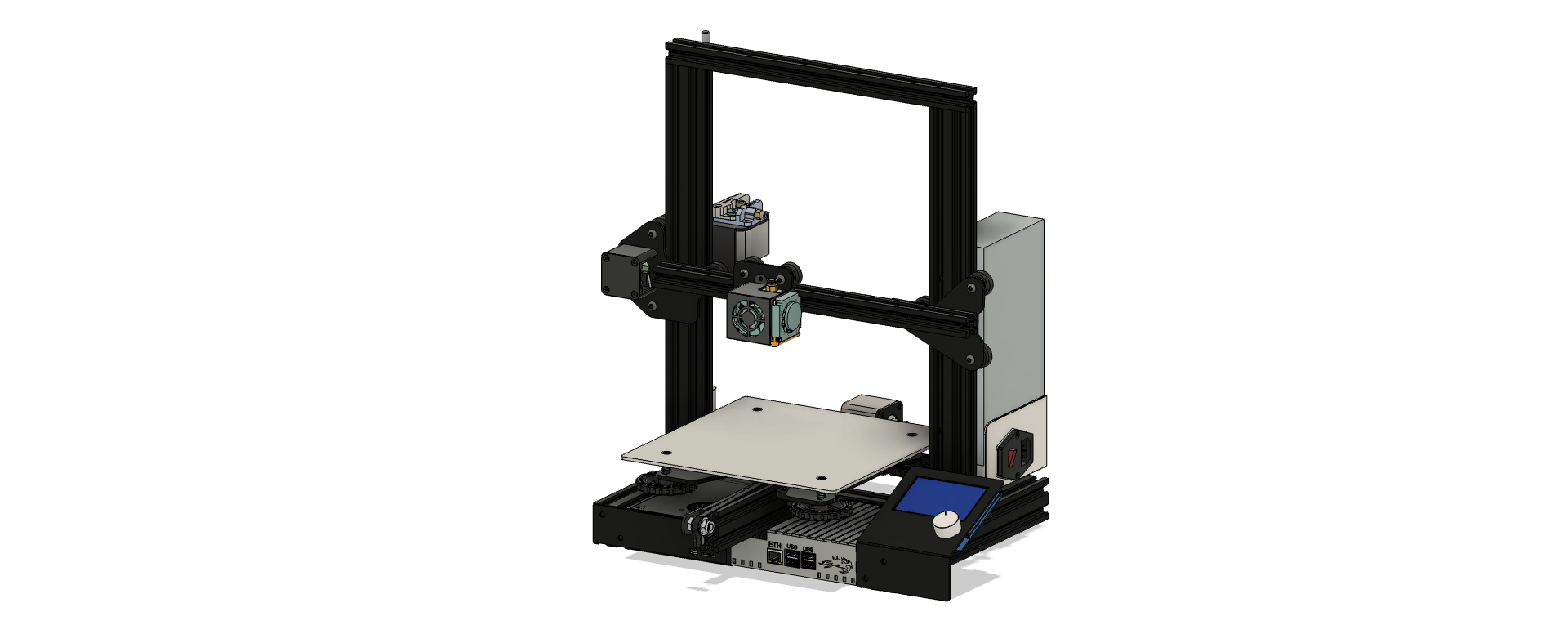 Ender 3 Raspberry Pi Electronics Enclosure por richspencer71 ...