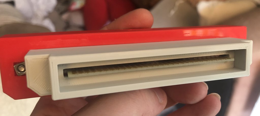 NES to Famicom (72-pin to 60-pin) converter cartridge Shell/Housing by ...