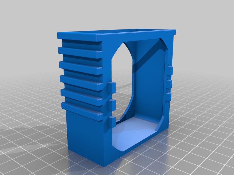 PS2 (Fat) Noctua Fan clip-on by RetroGameRevival | Download free STL ...