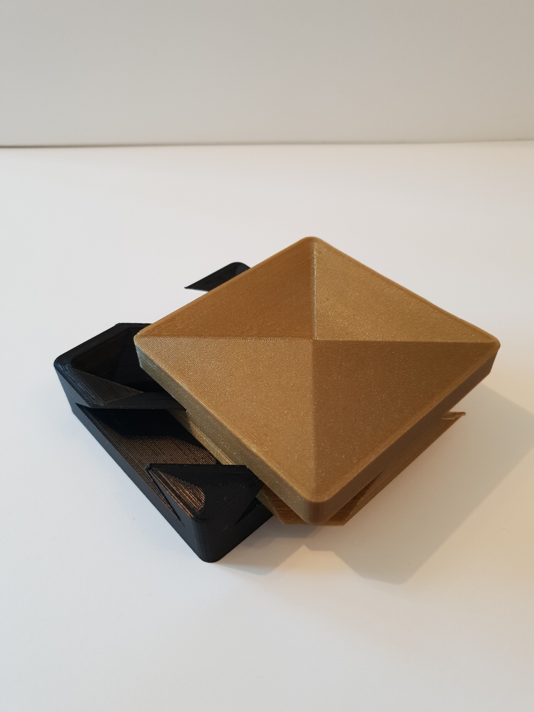 dovetail puzzle for money gift by experijens | Download free STL model ...