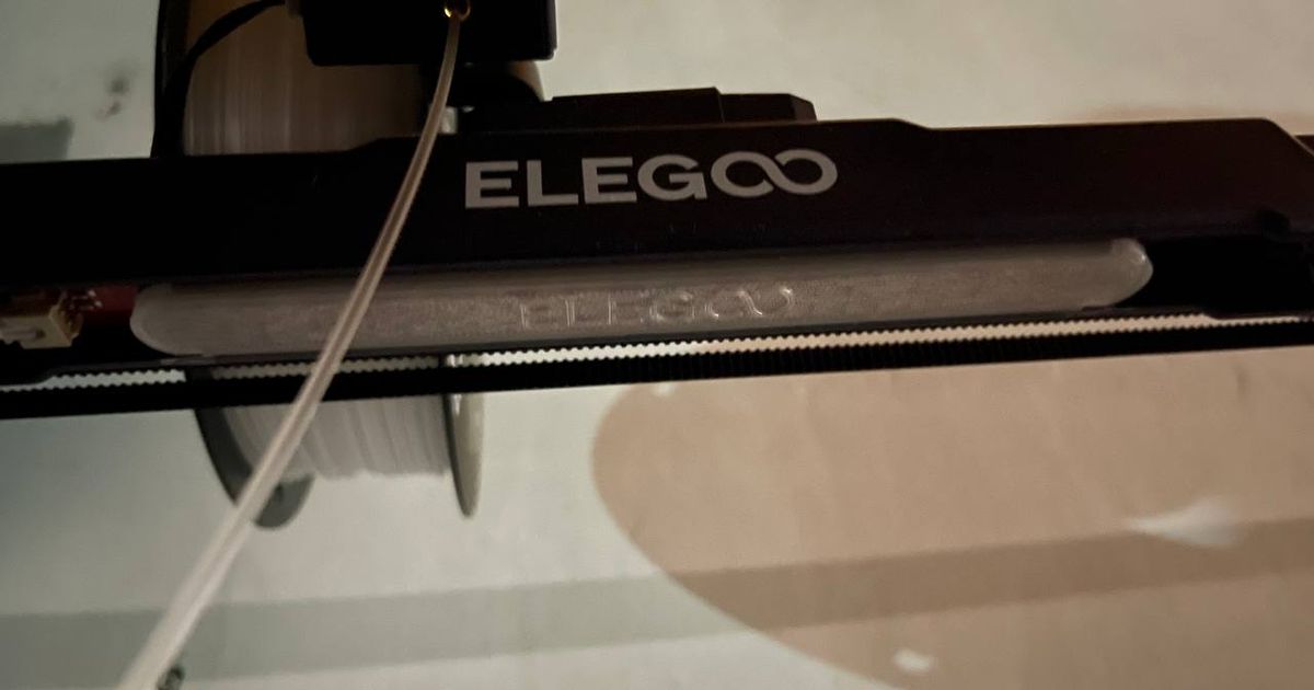 Elegoo Neptune 3 Pro Light Bar Slim Diffuser + Logo by maximino74 ...