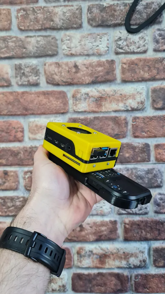 Rasp Case Cyberdeck V1.1 (RCC V1.1) by kubilax | Download free STL ...