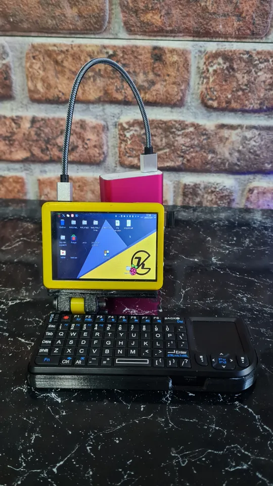 Rasp Case Cyberdeck V1.1 (RCC V1.1) by kubilax | Download free STL ...