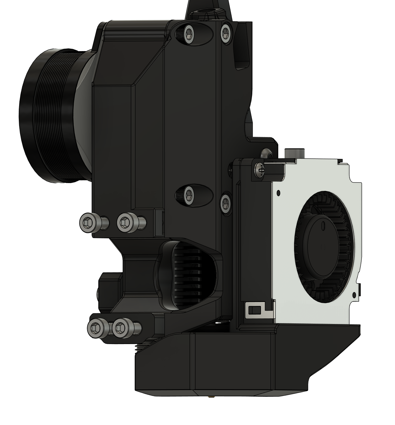 Non-original Prusa XS Extruder | E3D Revo Micro | LDO Sherpa Mini | XXS ...