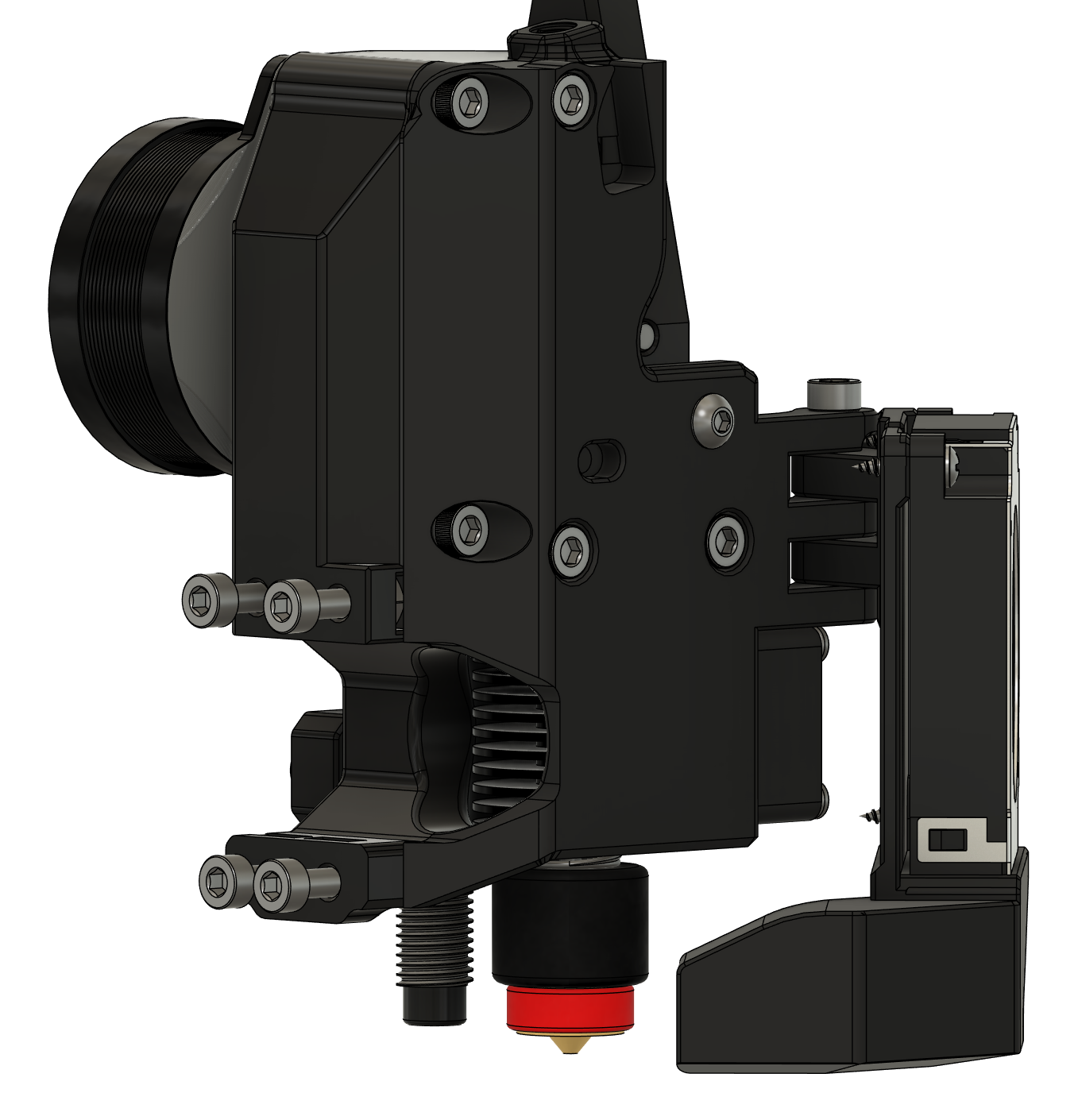 Non-original Prusa XS Extruder | E3D Revo Micro | LDO Sherpa Mini | XXS ...