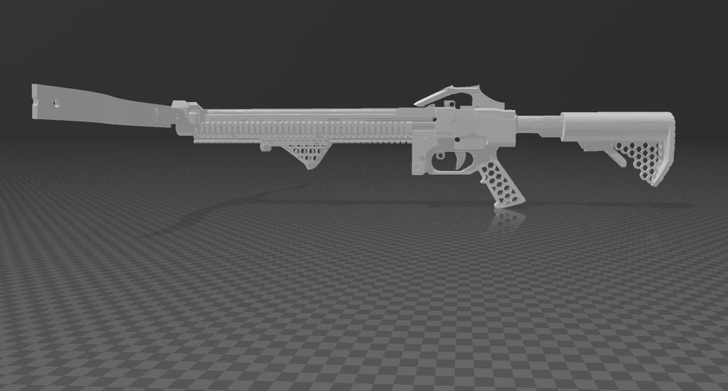 Full Size Printable Tactical Crossbow Version 2 por Chris Clouser ...