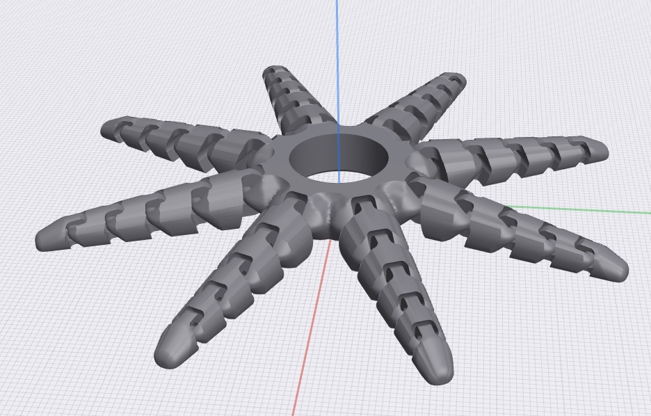 Flex Fidget Spinner by WaterDragon14 | Download free STL model ...