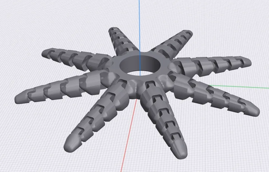 Flex Fidget Spinner by WaterDragon14 | Download free STL model ...