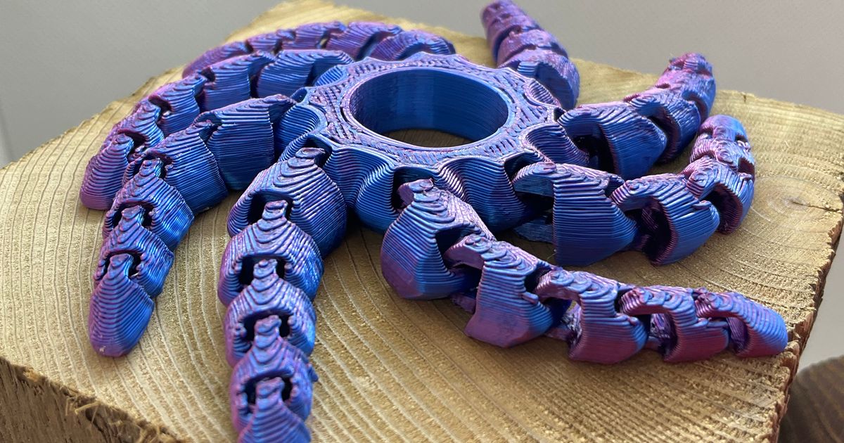 Flex Fidget Spinner by WaterDragon14 | Download free STL model ...