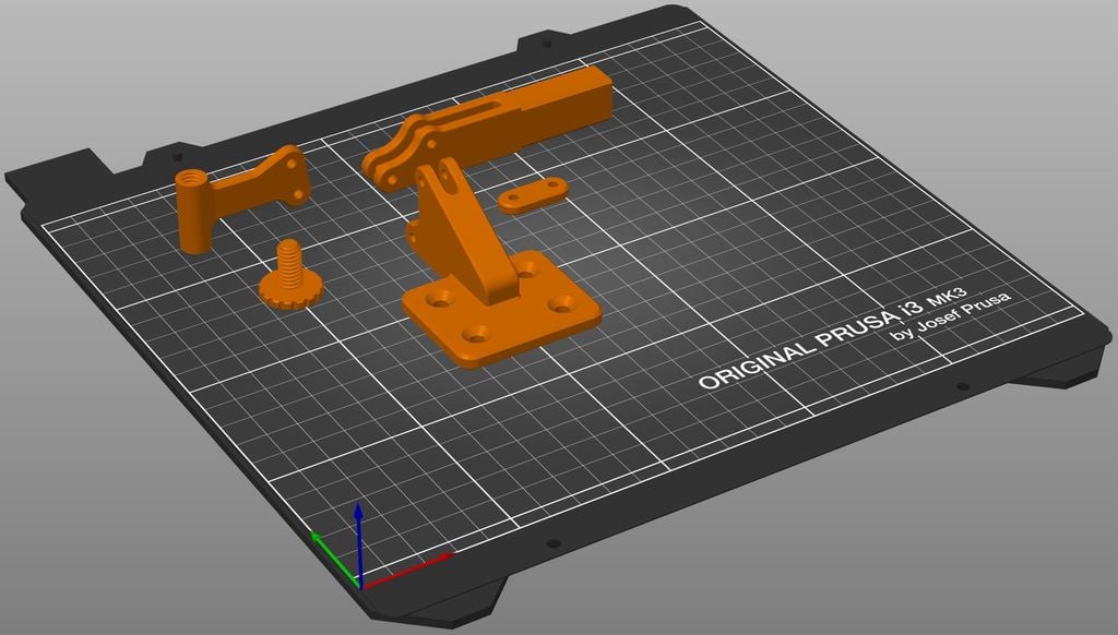 Toggle Clamp by Popcorn | Download free STL model | Printables.com