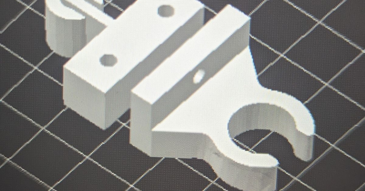 Simple Cabinet Door Latch by William Bachtold | Download free STL model ...