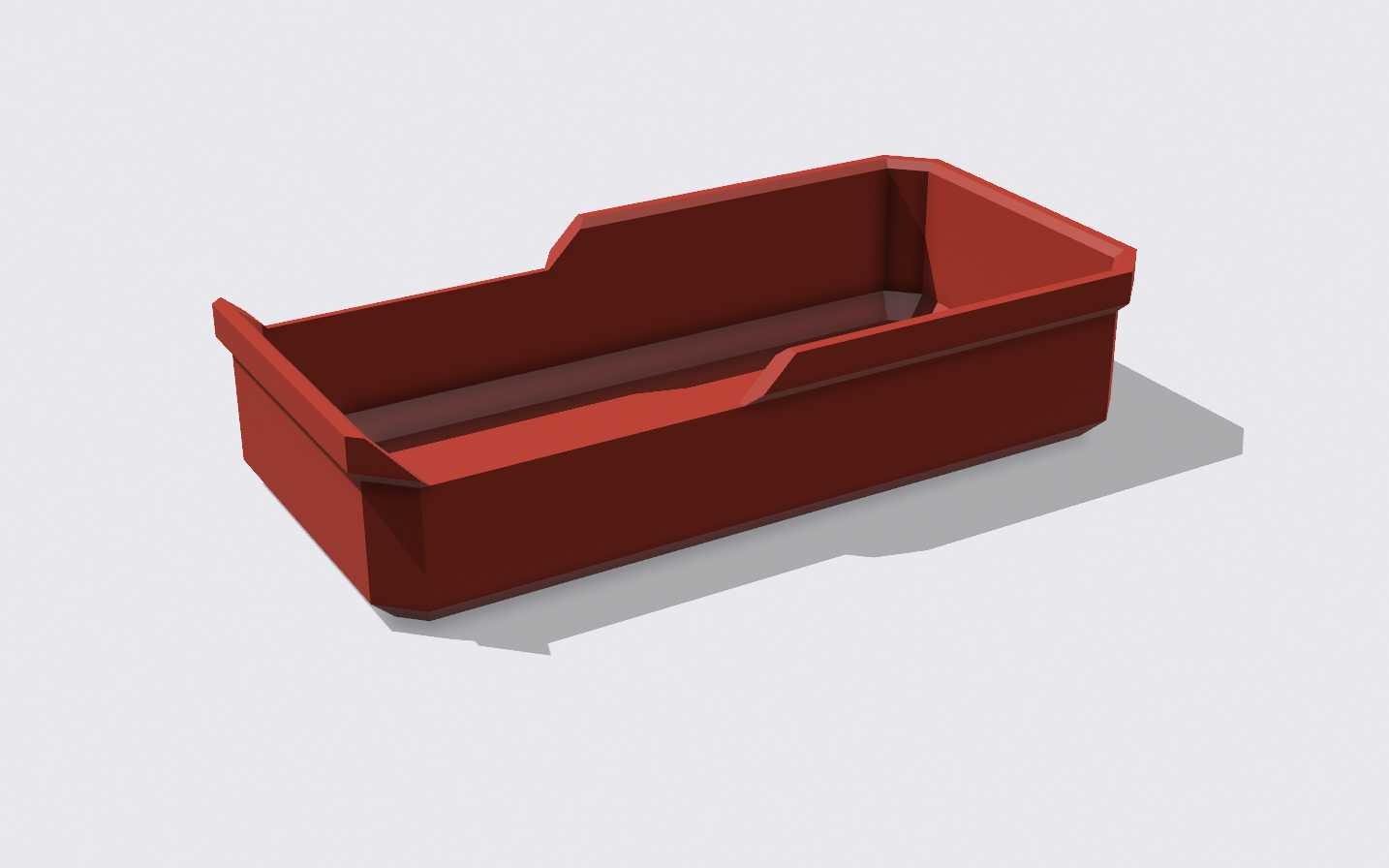 Slim Milwaukee Packout long bin with cutout (2 and 3 long) by maxelman ...