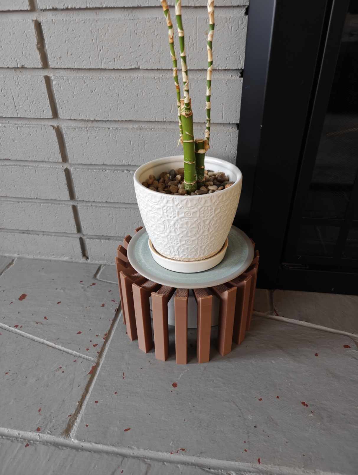 Planter riser stand by bradcorey | Download free STL model | Printables.com