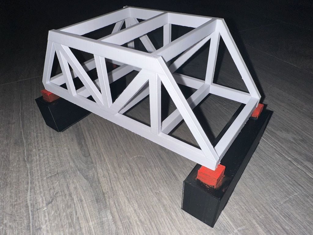 Truss bridge by Qased | Download free STL model | Printables.com