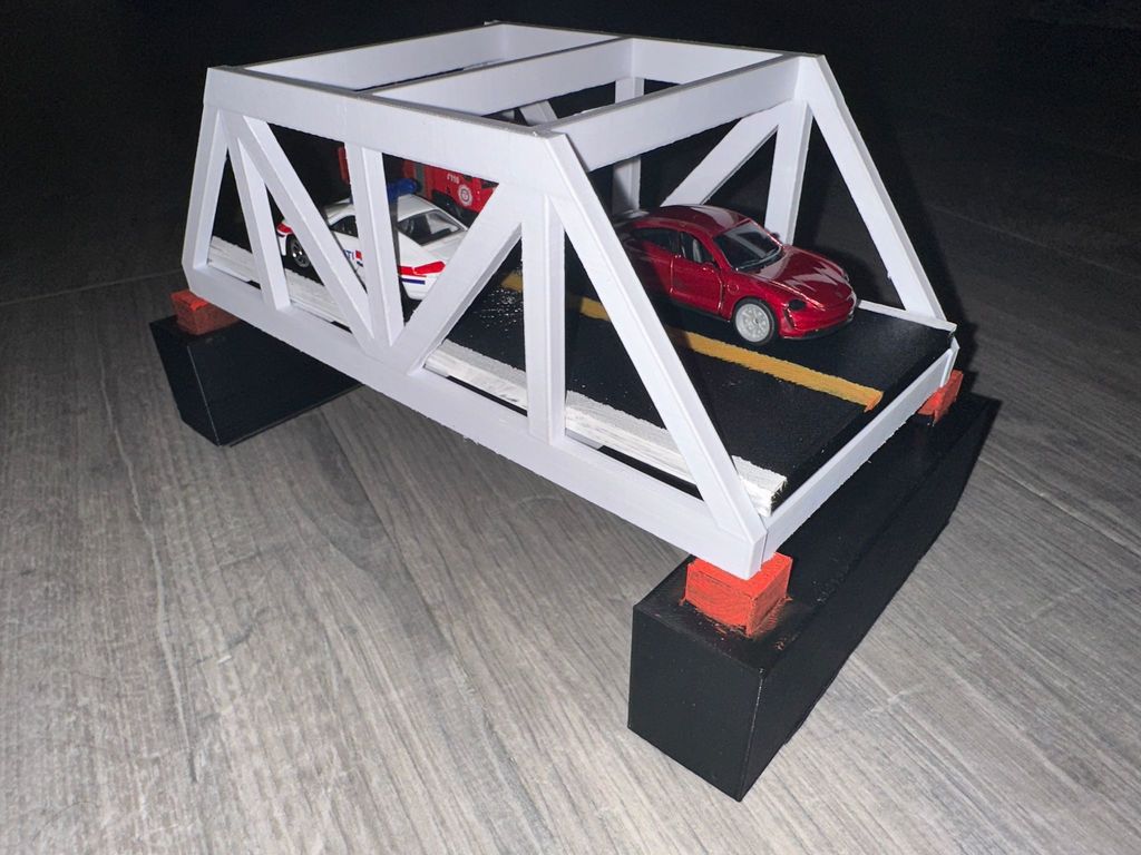 Truss bridge by Qased | Download free STL model | Printables.com