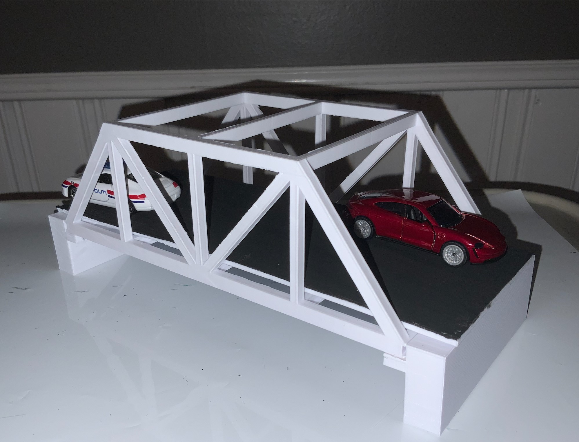 Truss bridge by Qased | Download free STL model | Printables.com