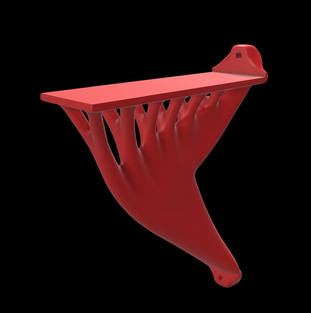 Bracket - Topology Optimization by Qased | Download free STL model ...