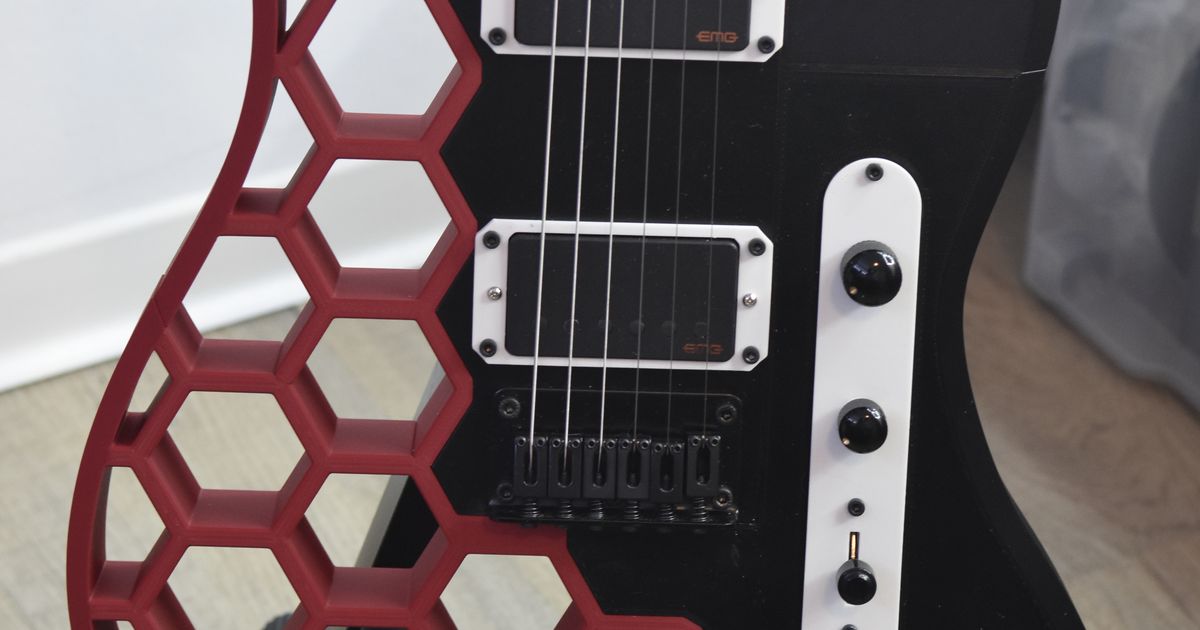 Humbucker "Prusacaster" redesign by lmoe | Download free STL model ...