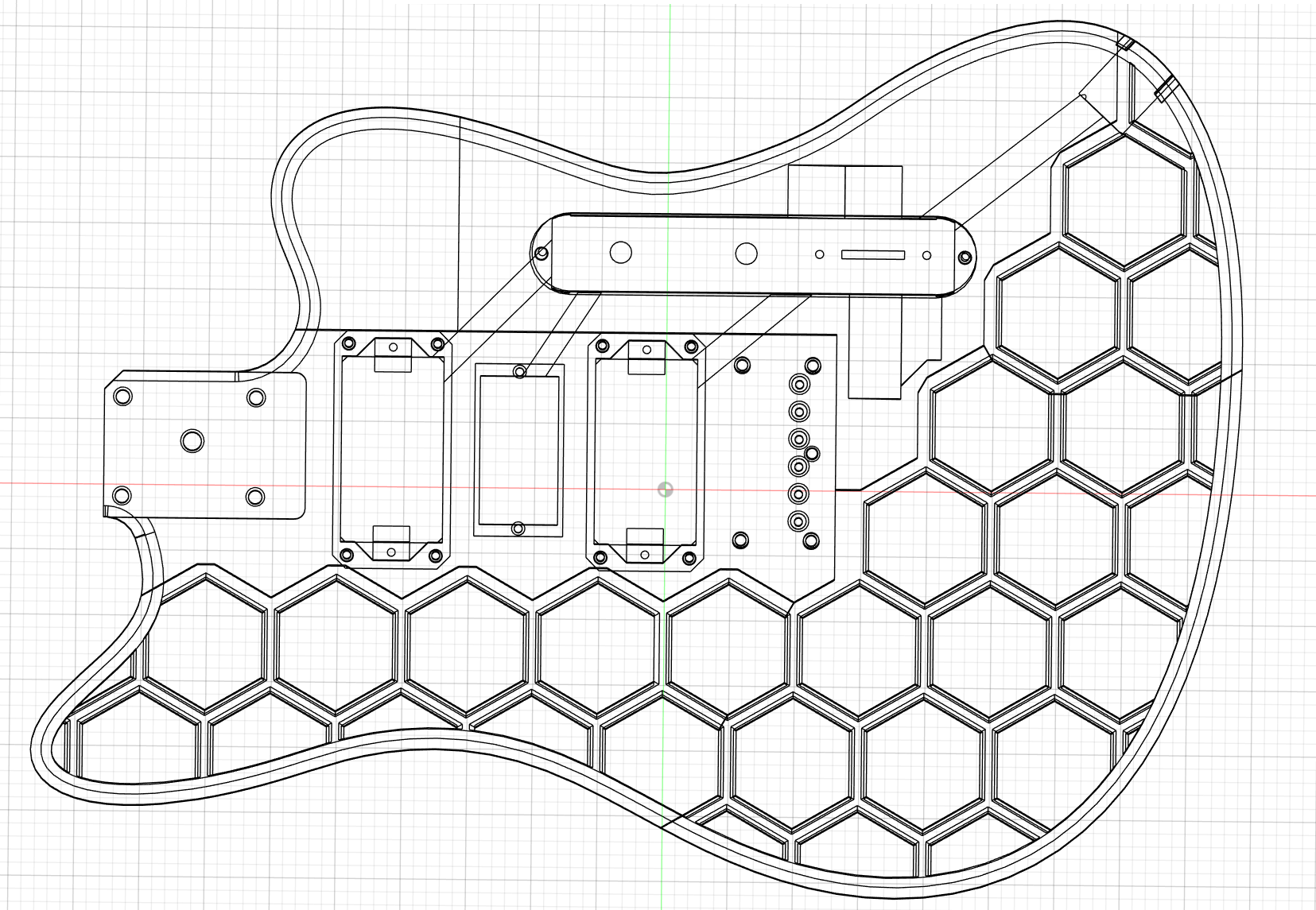 Humbucker "Prusacaster" redesign by lmoe | Download free STL model ...