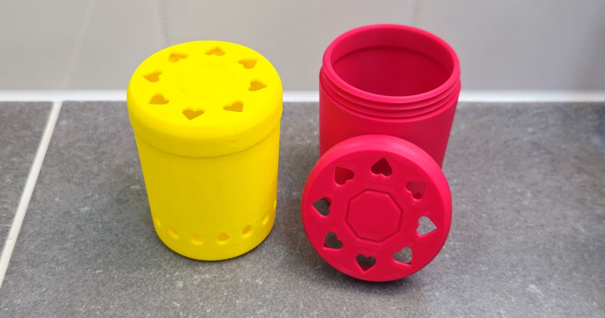 Makeup Sponge Container by The Snekker Show | Download free STL model ...