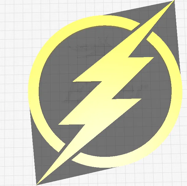 Flash Logo (separate pieces) by Gjoopa | Download free STL model ...