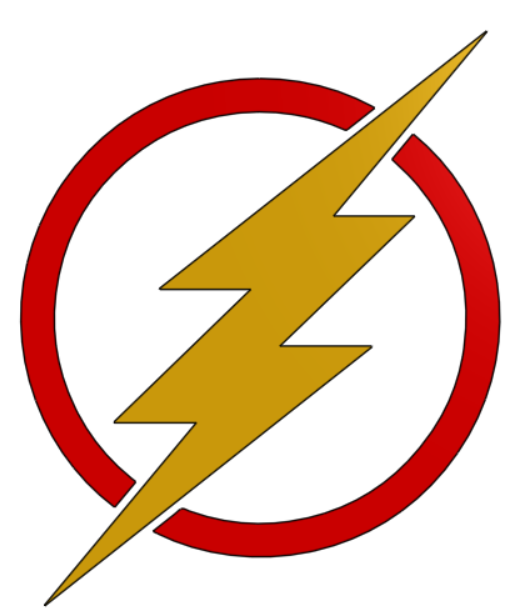 Flash Logo (separate pieces) by Gjoopa | Download free STL model ...