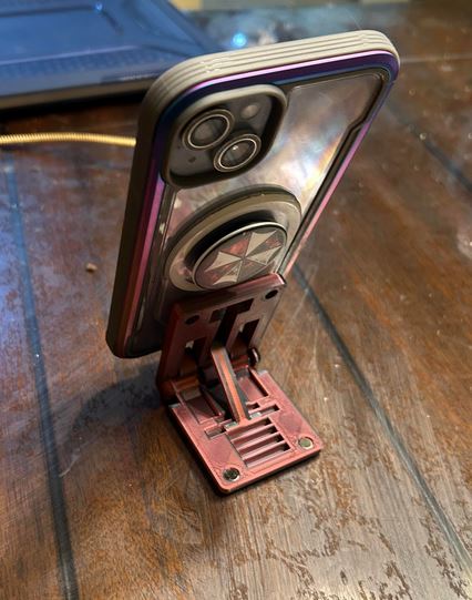 Print In Place Folding Pocket Phone Stand, version 1 by David McFarland ...