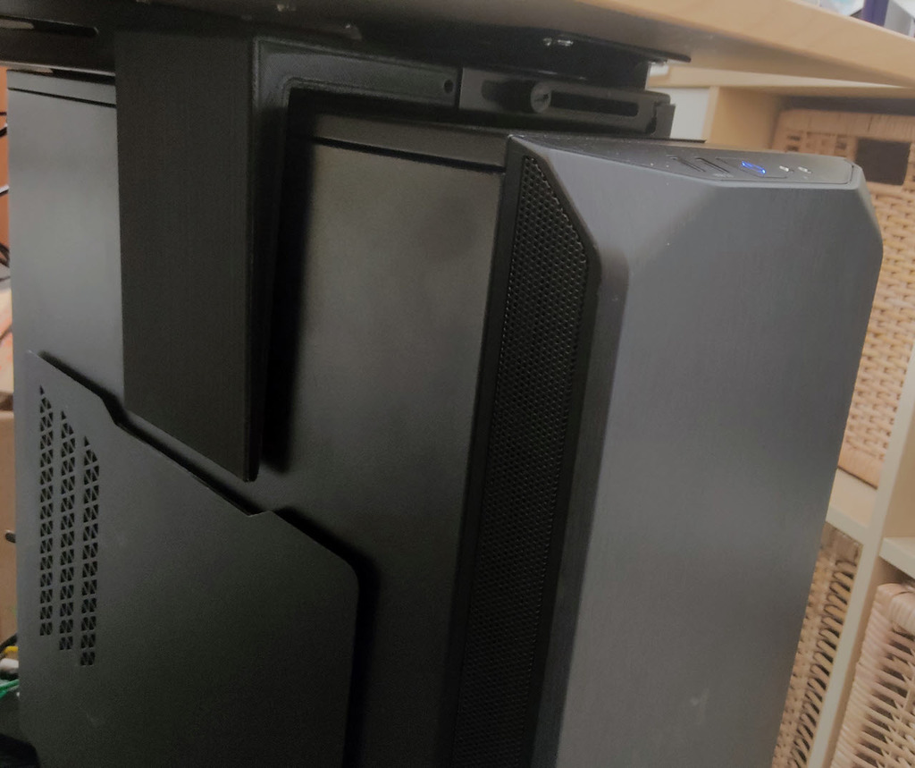 Extension for under-desk PC tower mount extension. Productname: CPU ...