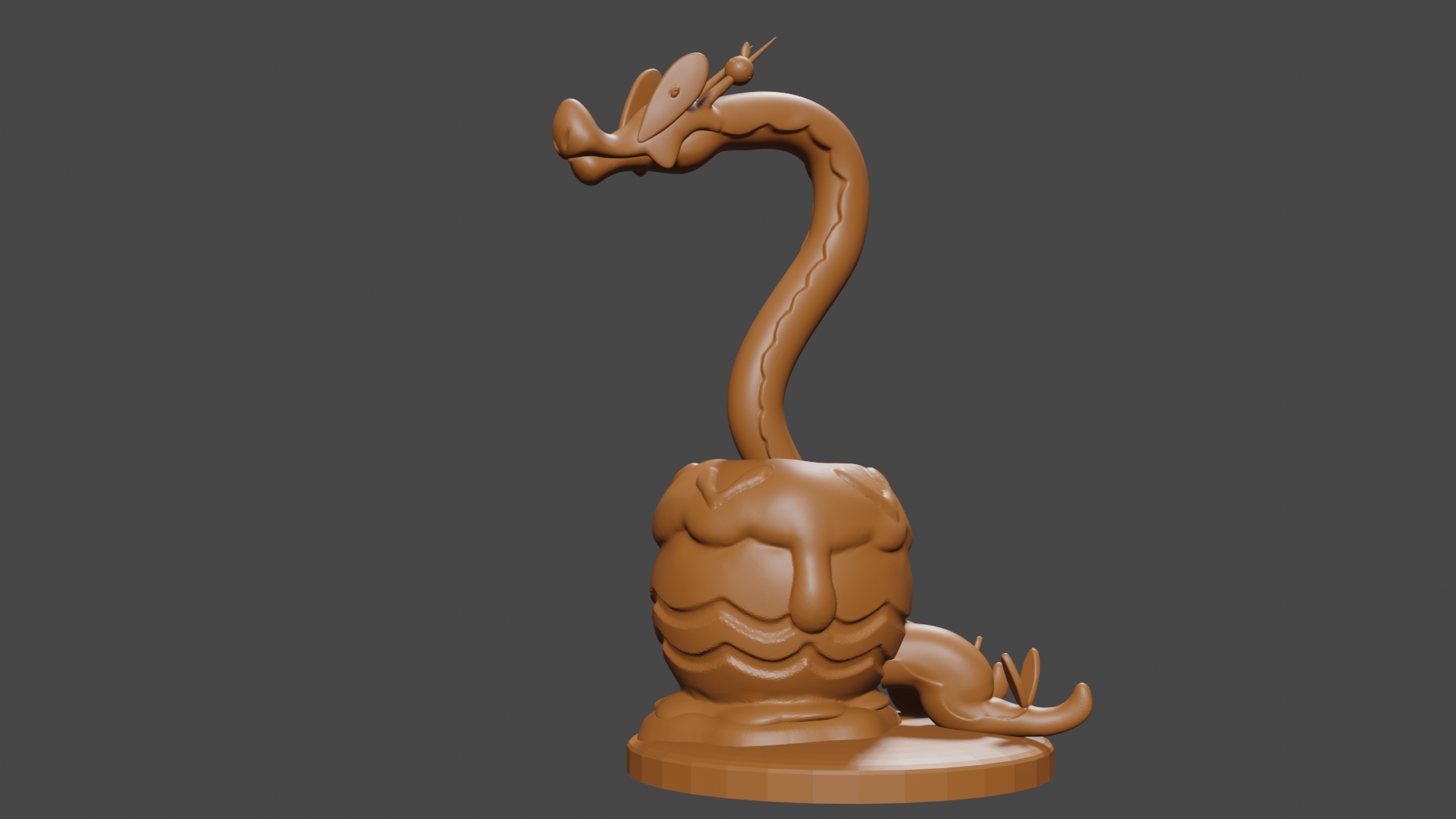 Pokemon inspired, Hydrapple, Tabletop DnD miniature by ...