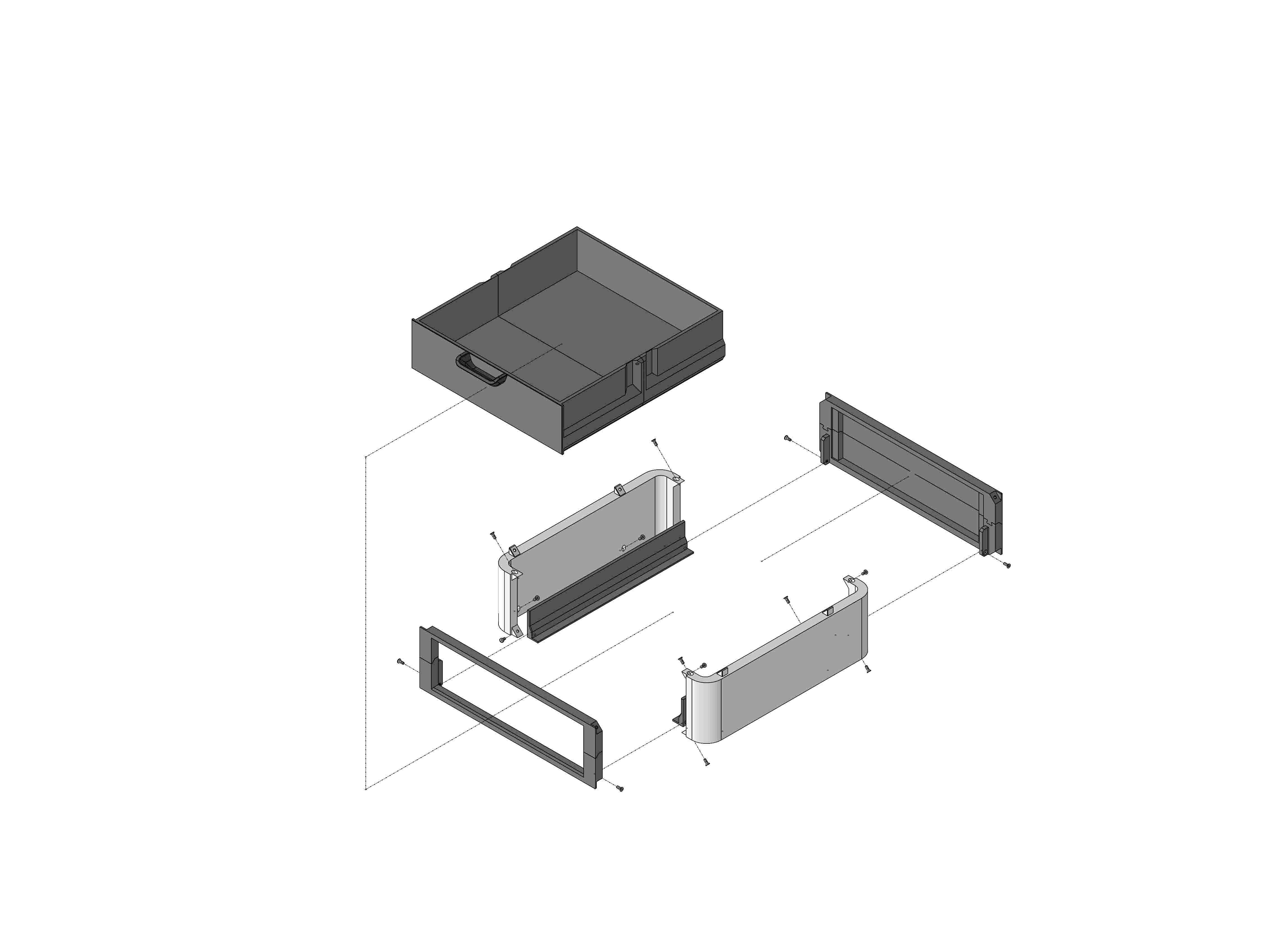 [BaBo duo] mono drawer module 60 by Willi | Printables Store