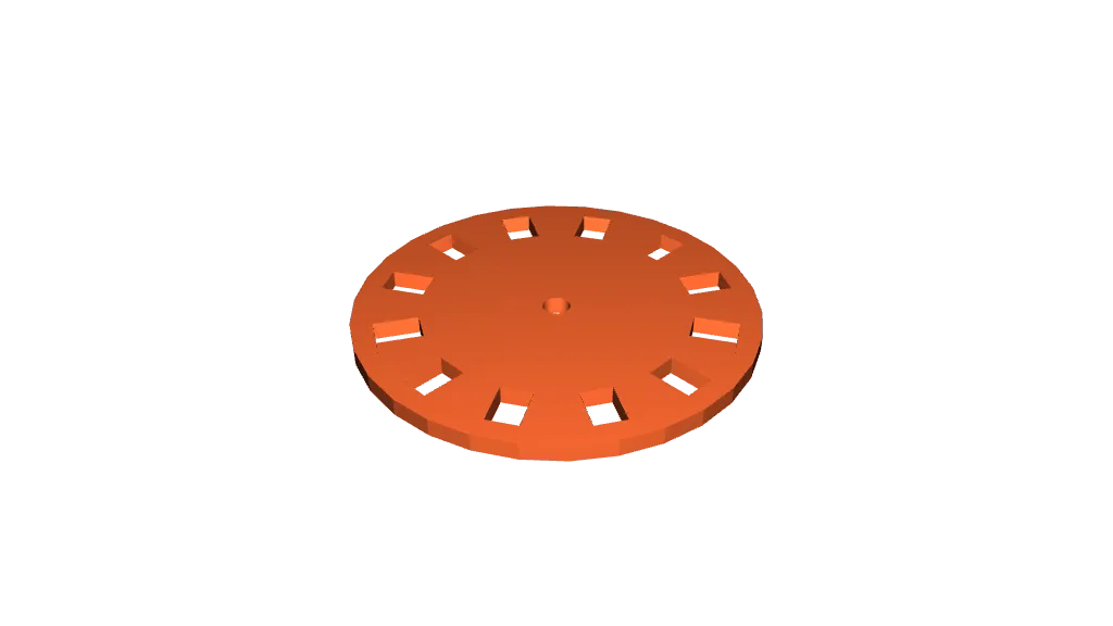 Timing Wheel (customizable) by Vendicar Decarian | Download free STL ...