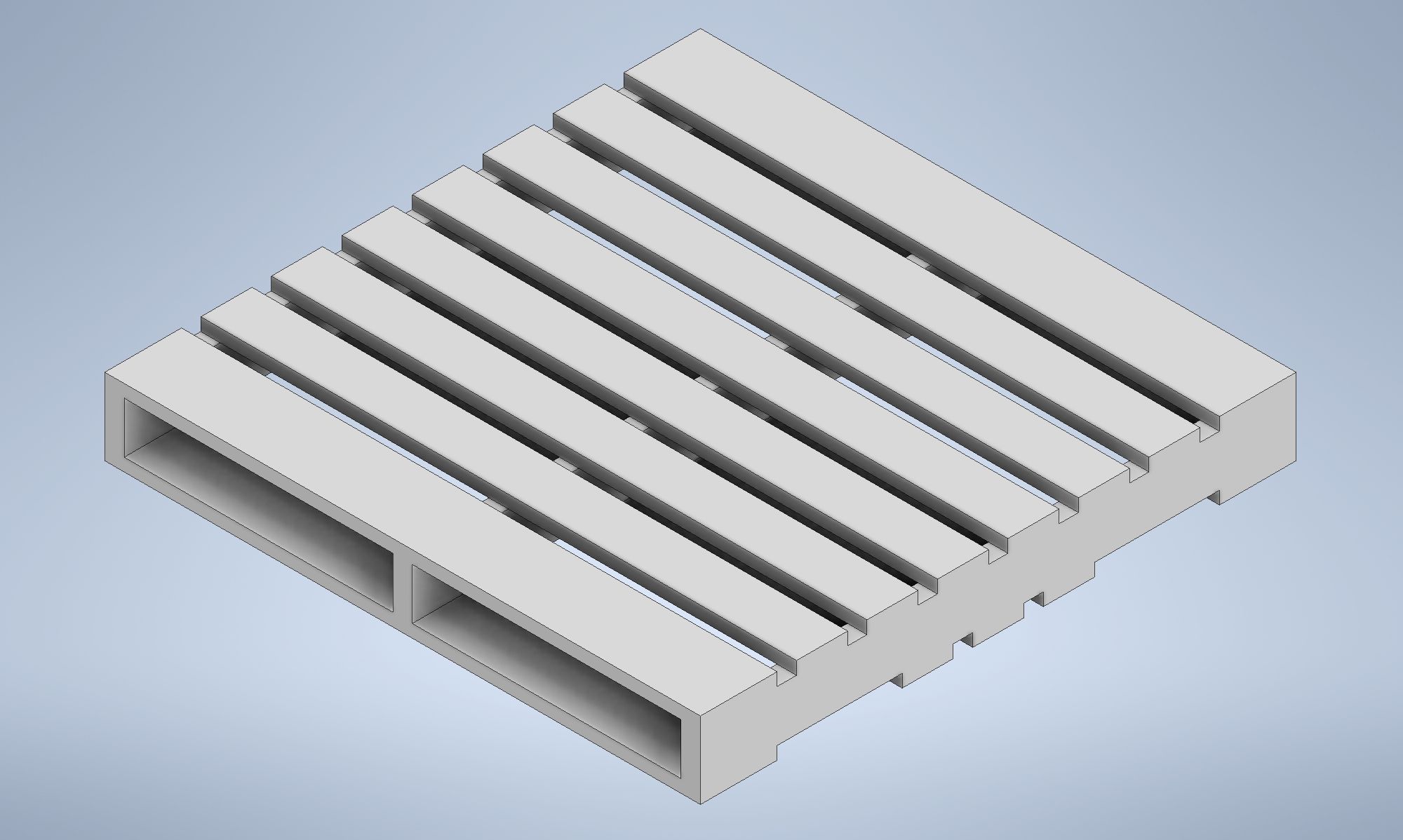 Standard Australian Pallet (CHEP/LOSCAM) by EXON | Download free STL ...