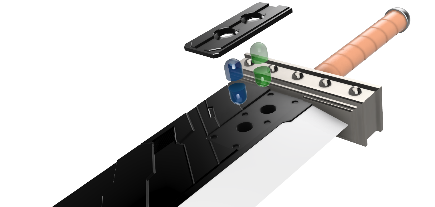 CLOUD Buster Sword (Final Fantasy VII Remake) par Illustrismodels ...