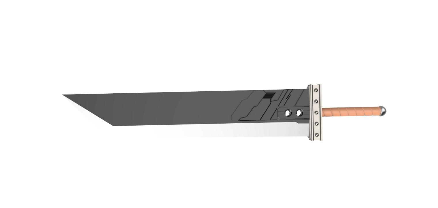 CLOUD Buster Sword (Final Fantasy VII Remake) par Illustrismodels ...