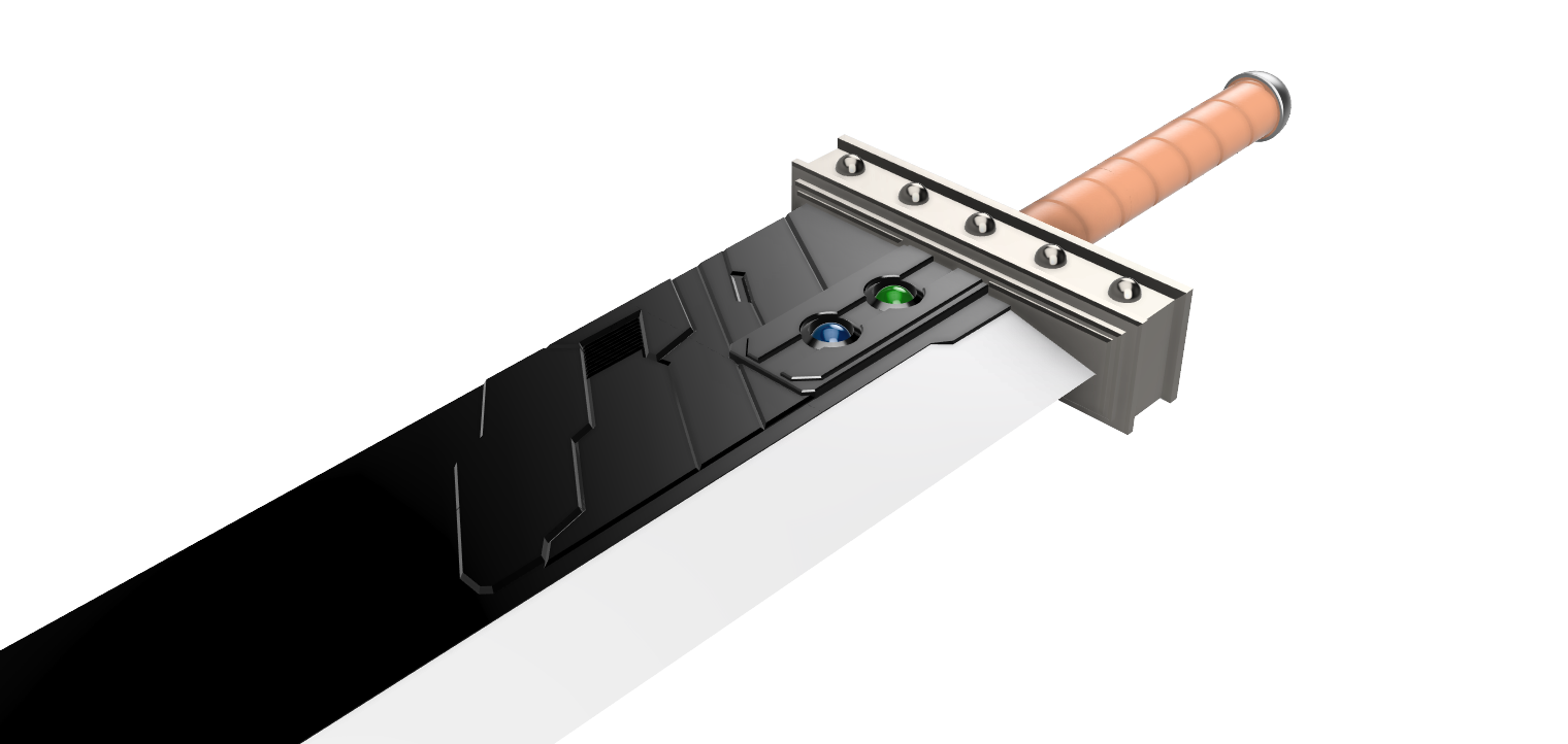 CLOUD Buster Sword (Final Fantasy VII Remake) autorstwa Illustrismodels ...