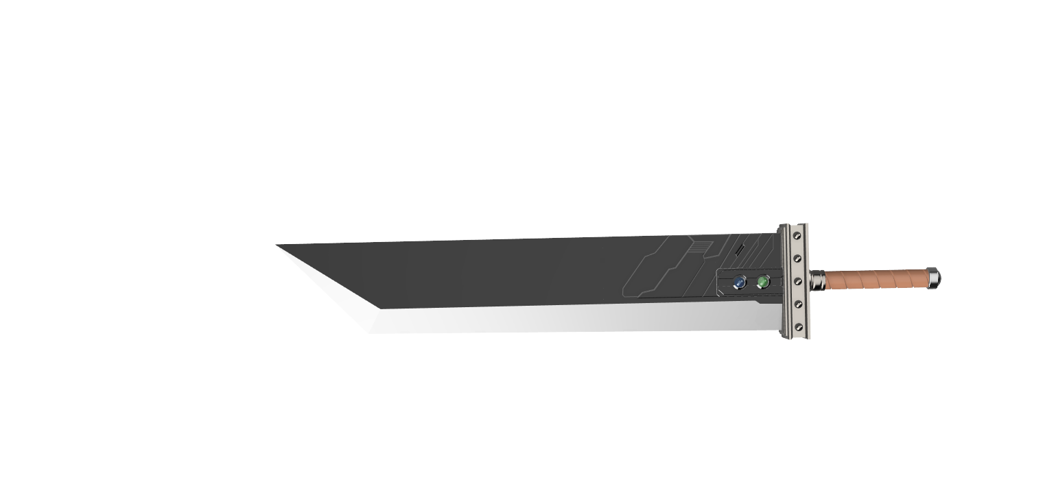 CLOUD Buster Sword (Final Fantasy VII Remake) od autora Illustrismodels ...