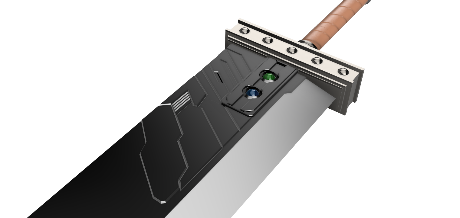 CLOUD Buster Sword (Final Fantasy VII Remake) od autora Illustrismodels ...