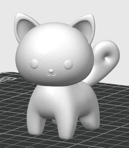 Cute cat miniature by ClawCraft | Download free STL model | Printables.com