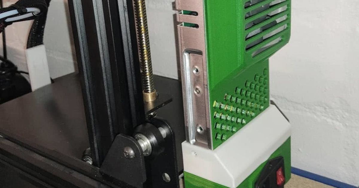 Sunlu S8 power supply relocation ender 3 style by DanAndersen ...