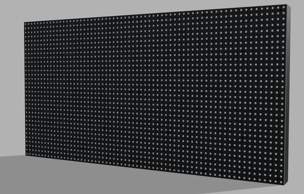 Hub75 5mm Pitch Matrix Panel Model by TreasureDev | Download free STL ...