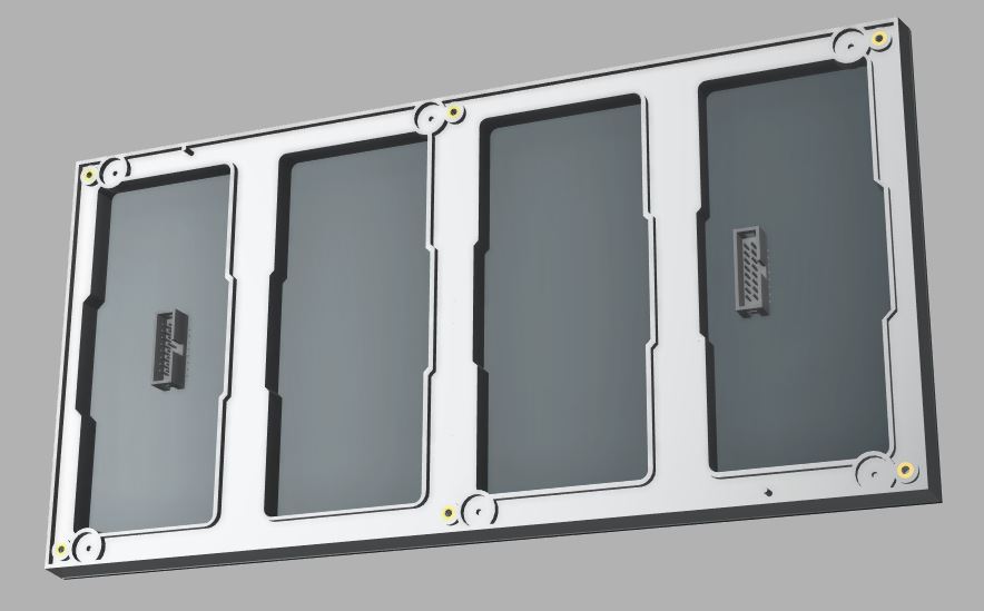 Hub75 5mm Pitch Matrix Panel Model by TreasureDev | Download free STL ...
