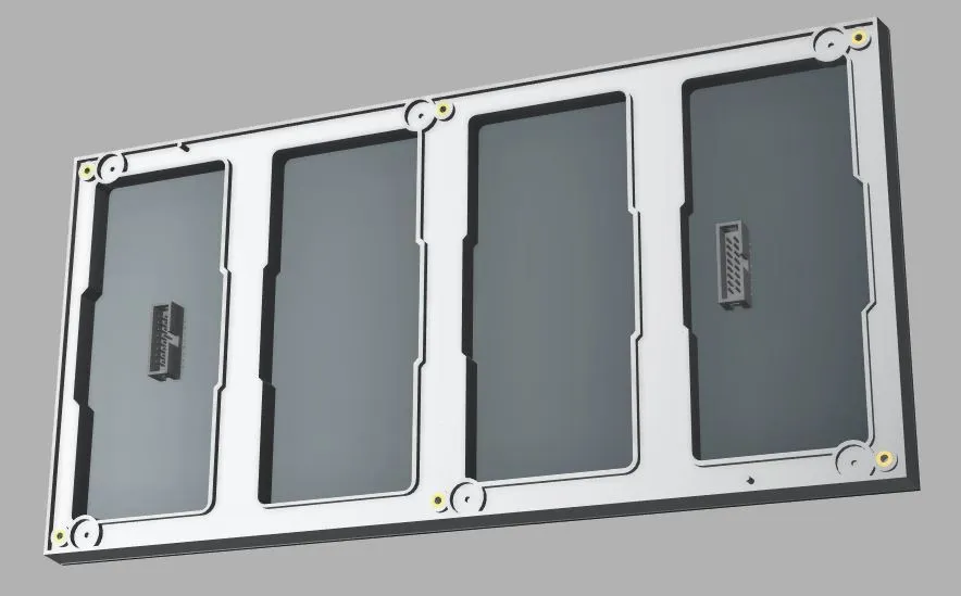 Hub75 5mm Pitch Matrix Panel Model by TreasureDev | Download free STL ...