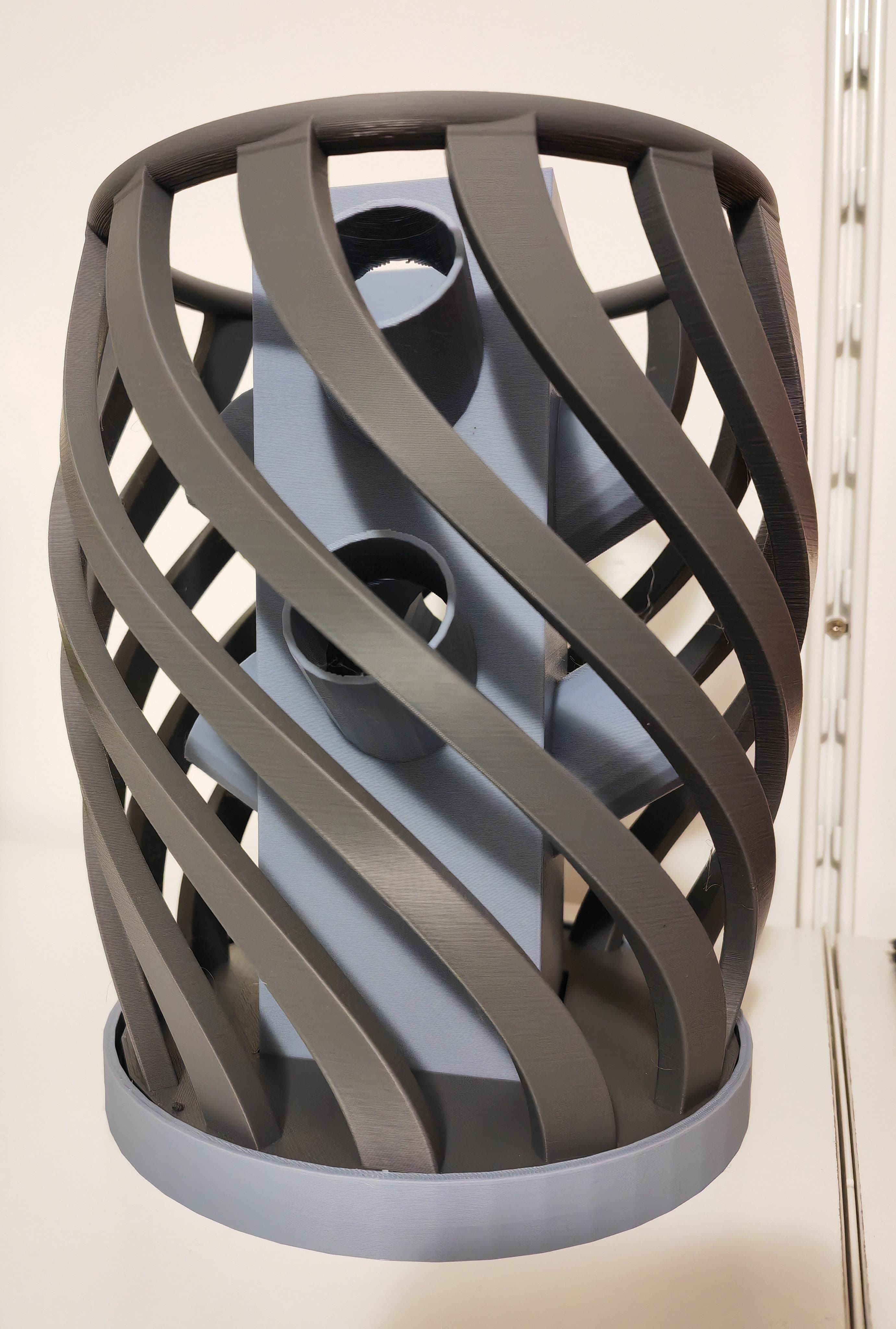 hydroponic tower by 3D Printing LaB | Download free STL model ...