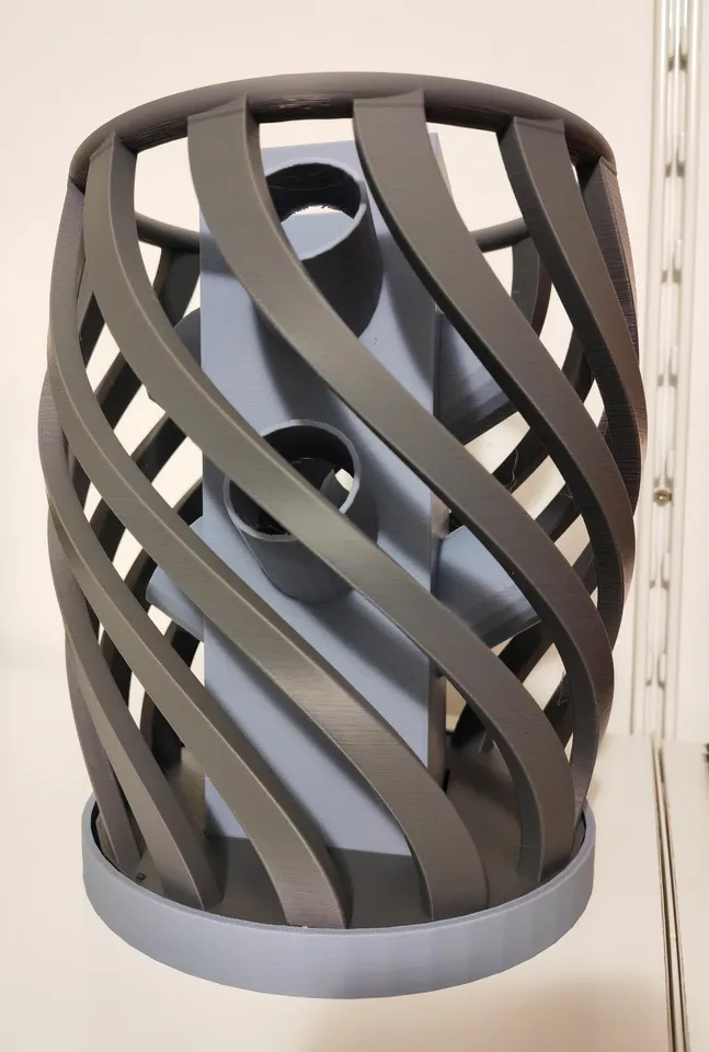 hydroponic tower by 3D Printing LaB | Download free STL model ...
