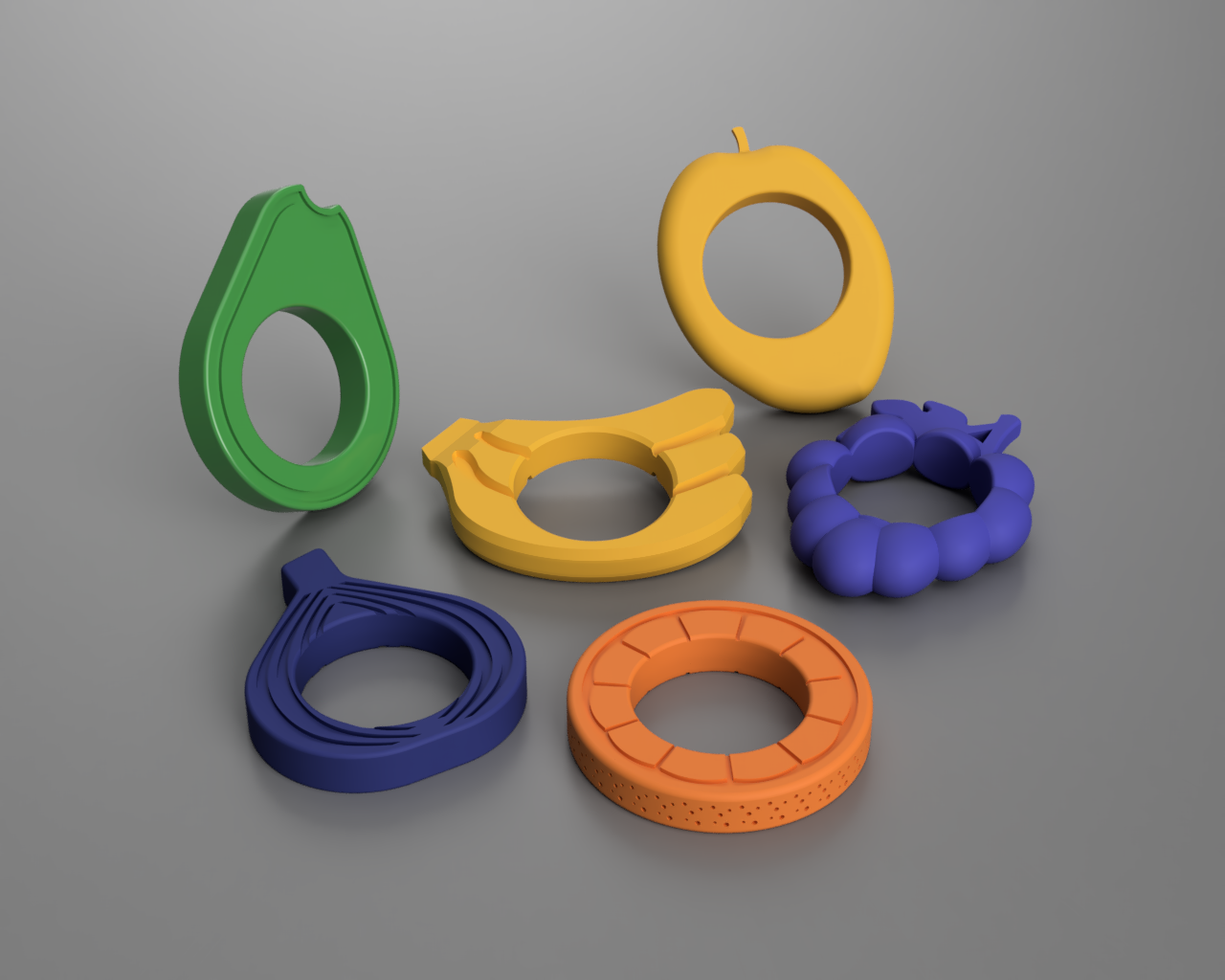 Napkin rings by Mario AM | Download free STL model | Printables.com