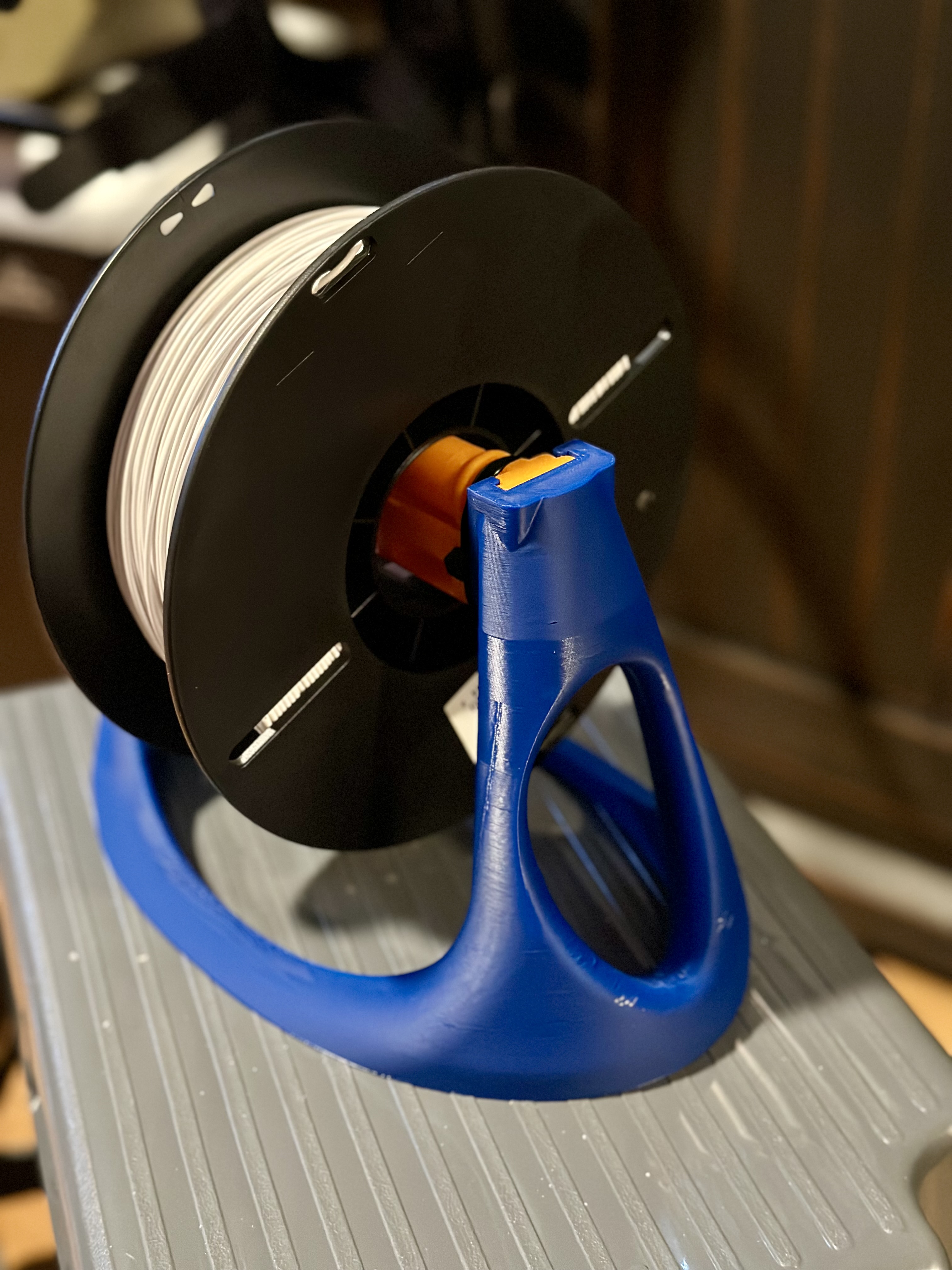 Ball Bearing Spool Mount by Big Dipper | Download free STL model ...