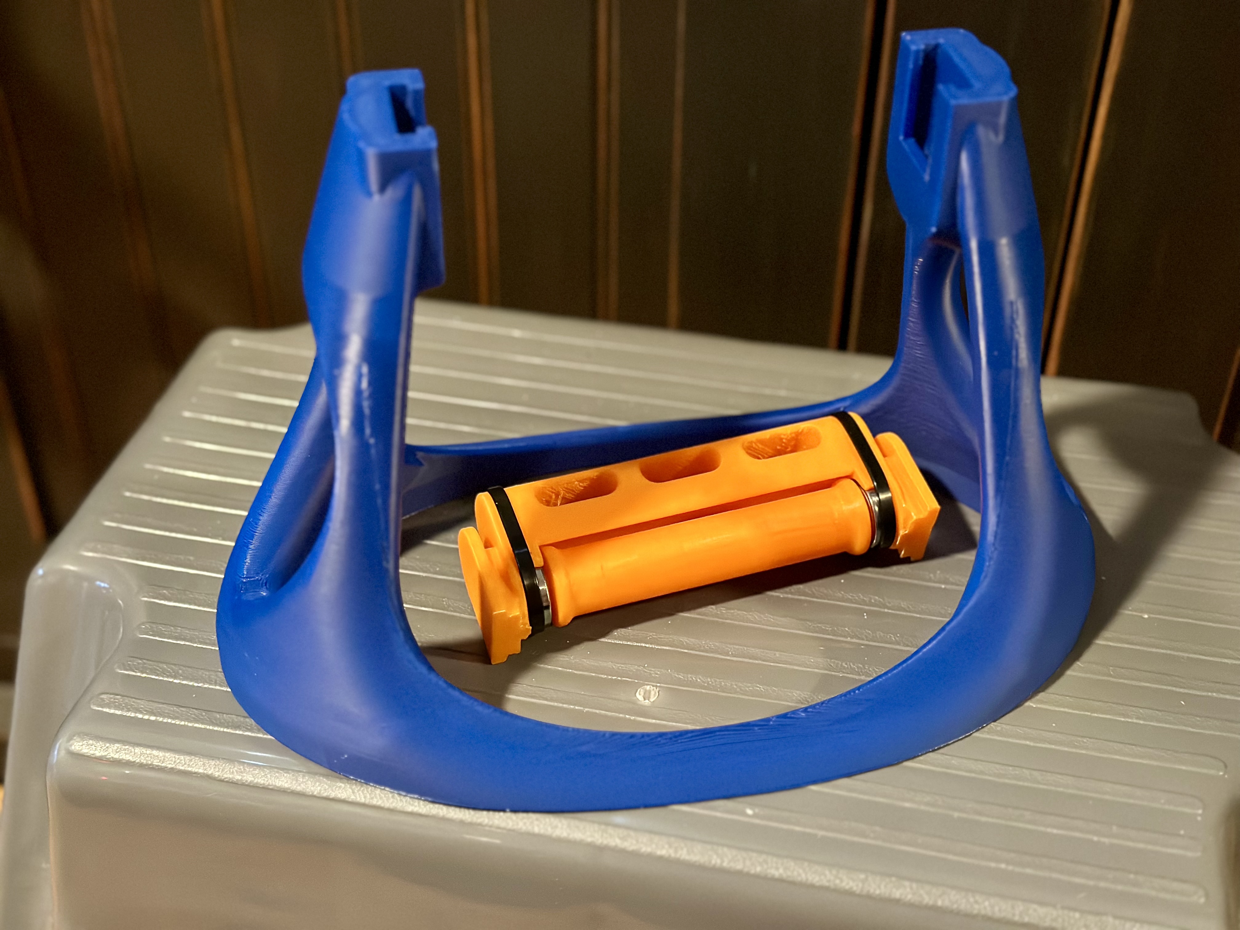 Ball Bearing Spool Mount by Big Dipper | Download free STL model ...