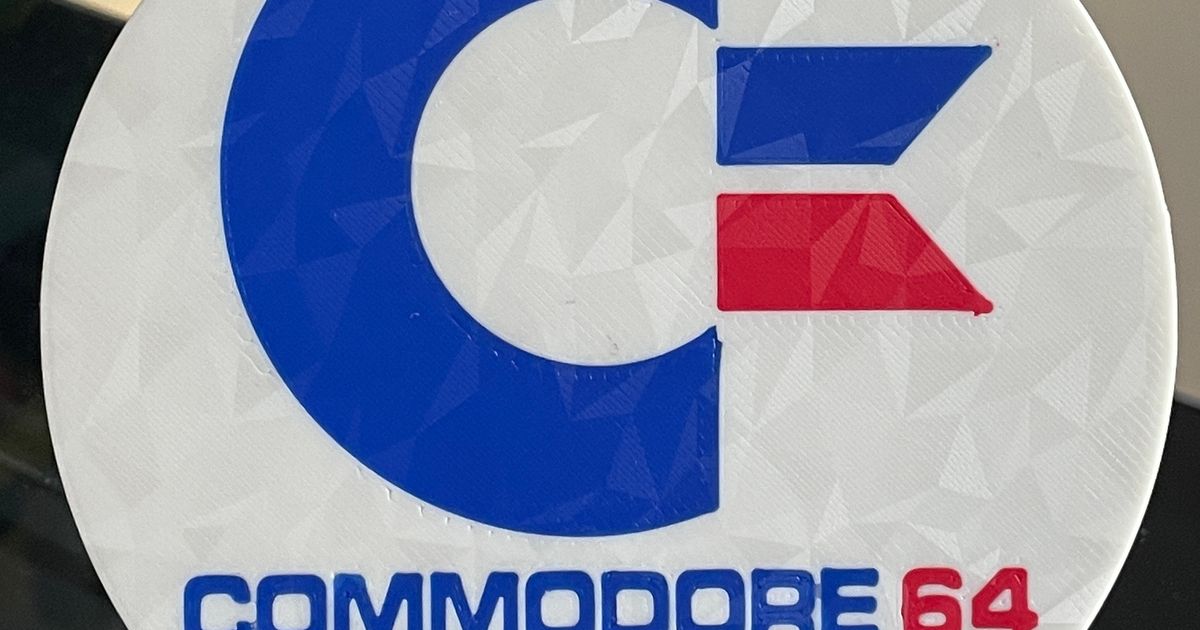 Coaster Commodore64 by Ivan_Creation_3D | Download free STL model ...