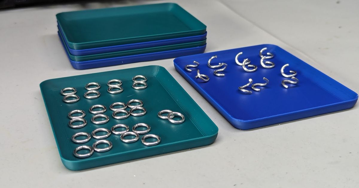 Small Objects Tray by raven-ai | Download free STL model | Printables.com