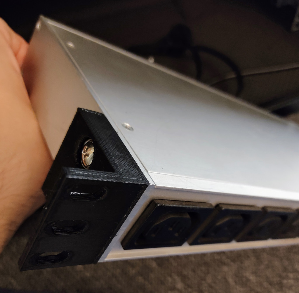 BayTech RPC-3A PDU 19" rack ears by DanAndersen | Download free STL ...